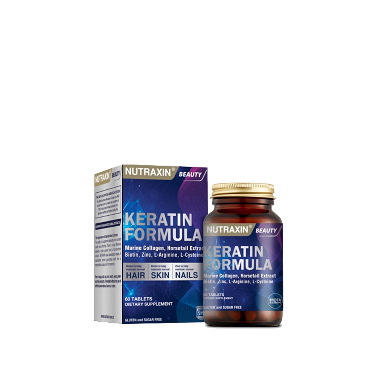 Nutraxin Keratin Formula 60 Tablet | Sachane