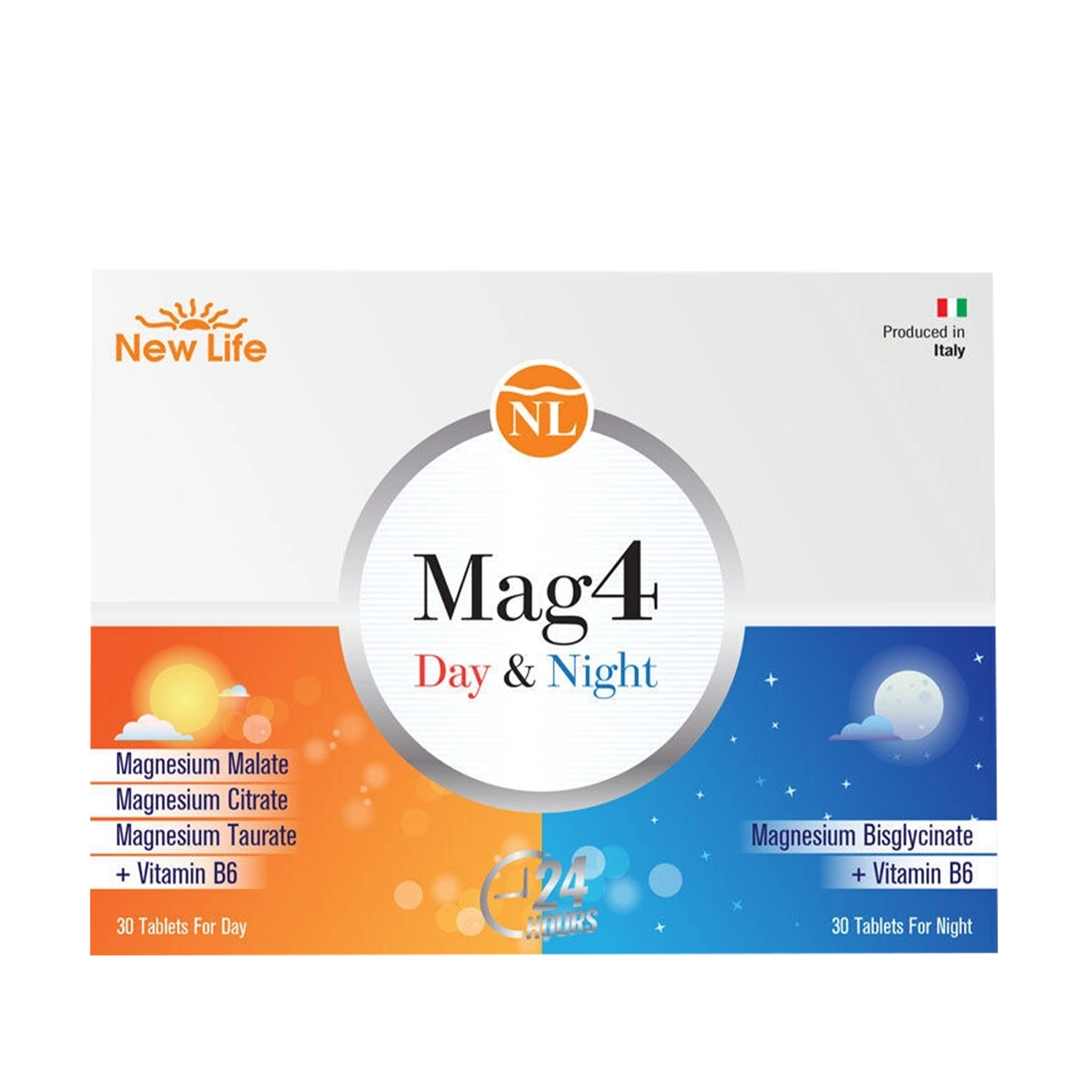 New Life Mag4 Day Night 60 Tablet | Sachane