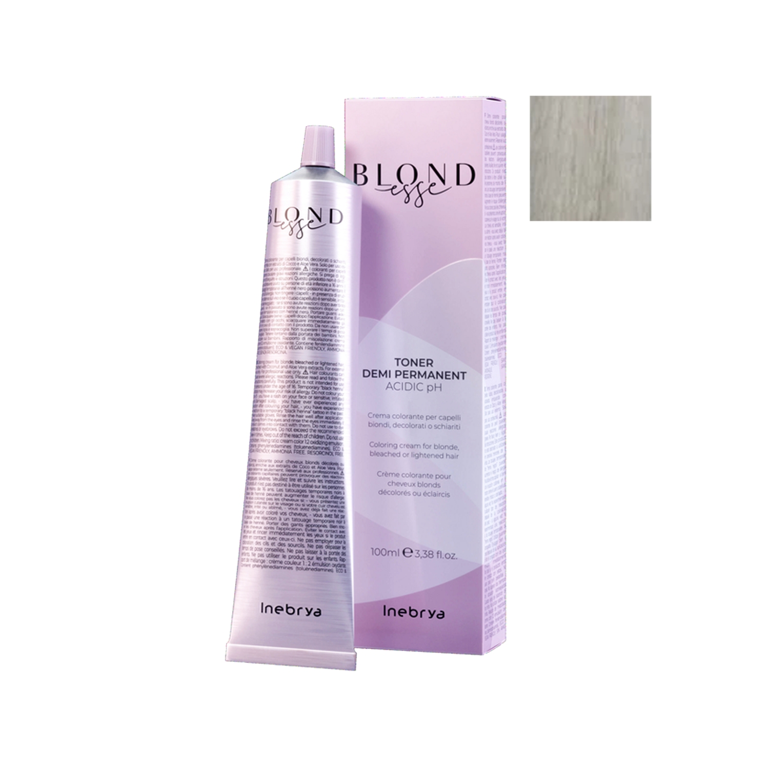 Inebrya Blondesse Color Toner Demi Permanent Translucent 100 ml | Sachane