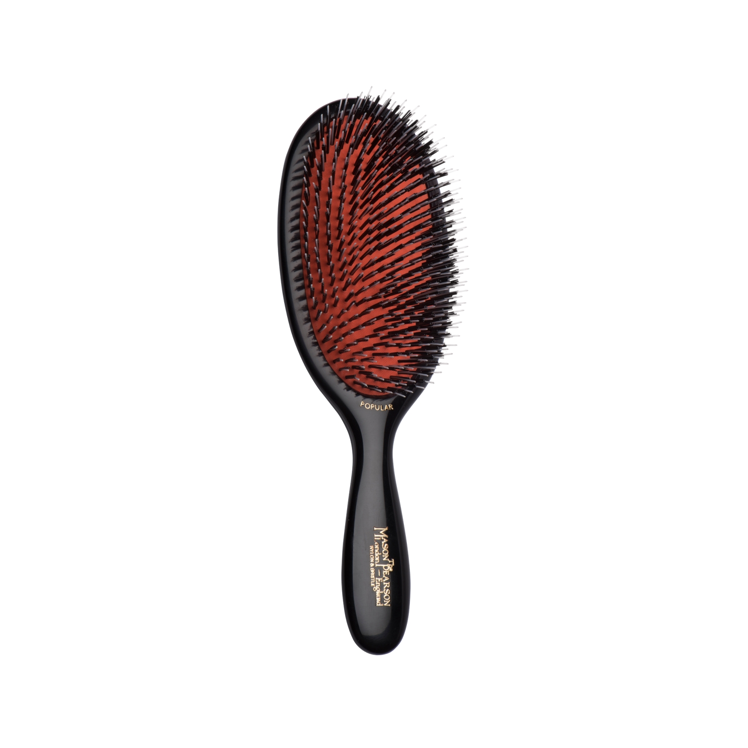 Mason Pearson Popular Bristle Nylon BN1 Dark Geniş Saç Fırçası | Sachane